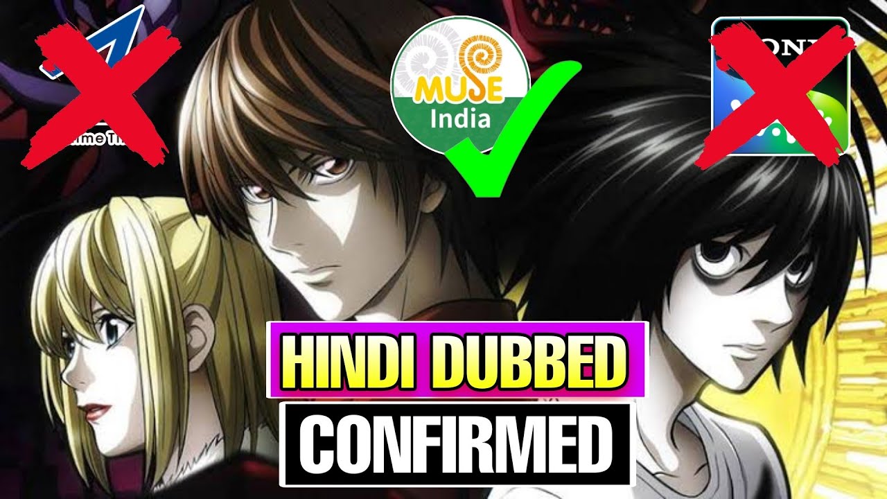 Death Note Coming On Anime Times !🤩 | Death Note Hindi Dub Release Date ...