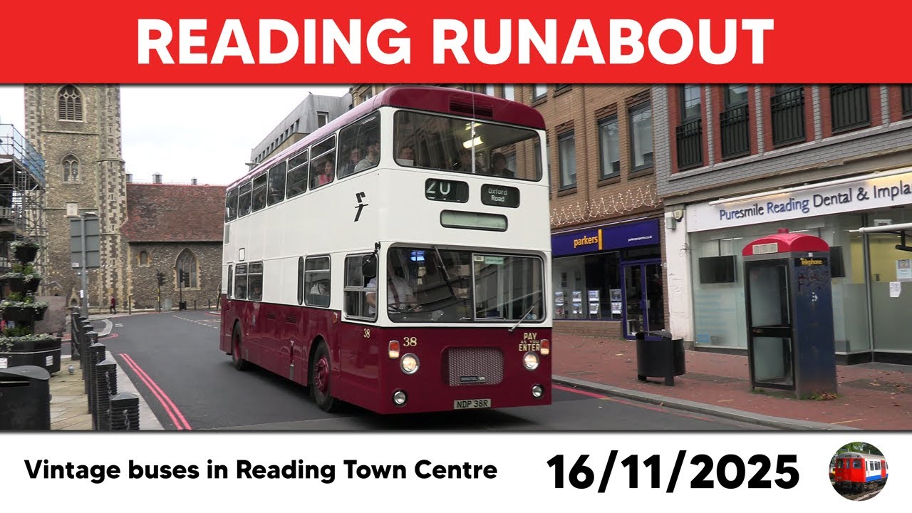 Reading Runabout bus event 16/11/2025 - YouTube