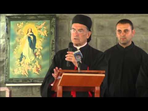Batrak Mar Bchara Botros l Ra3e Word in Deir Janine - YouTube