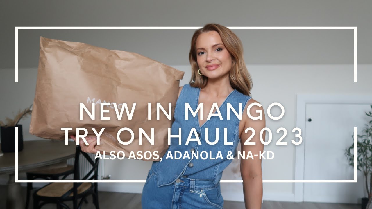 MANGO & COLLECTIVE TRY ON HAUL HD 1080p - YouTube