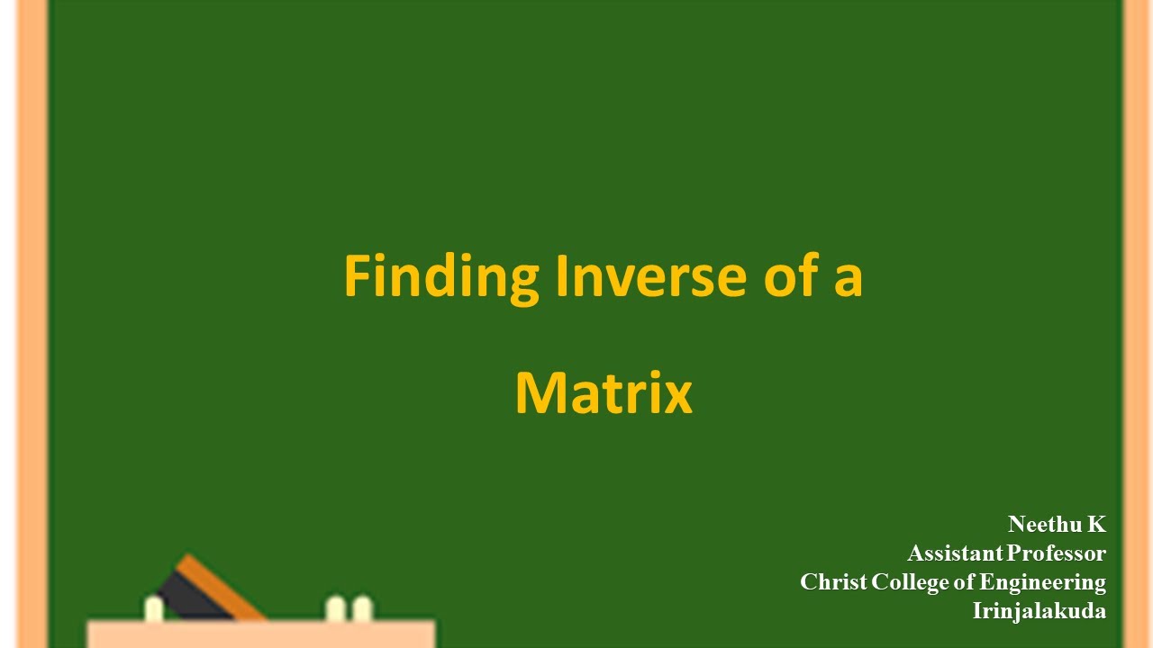 Finding inverse of matrix using Gauss elimination method# Machine ...