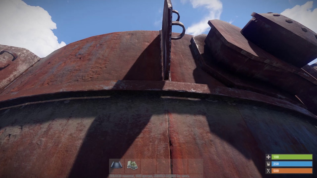 RUST how to climb the sewer/water treatment parkour - YouTube