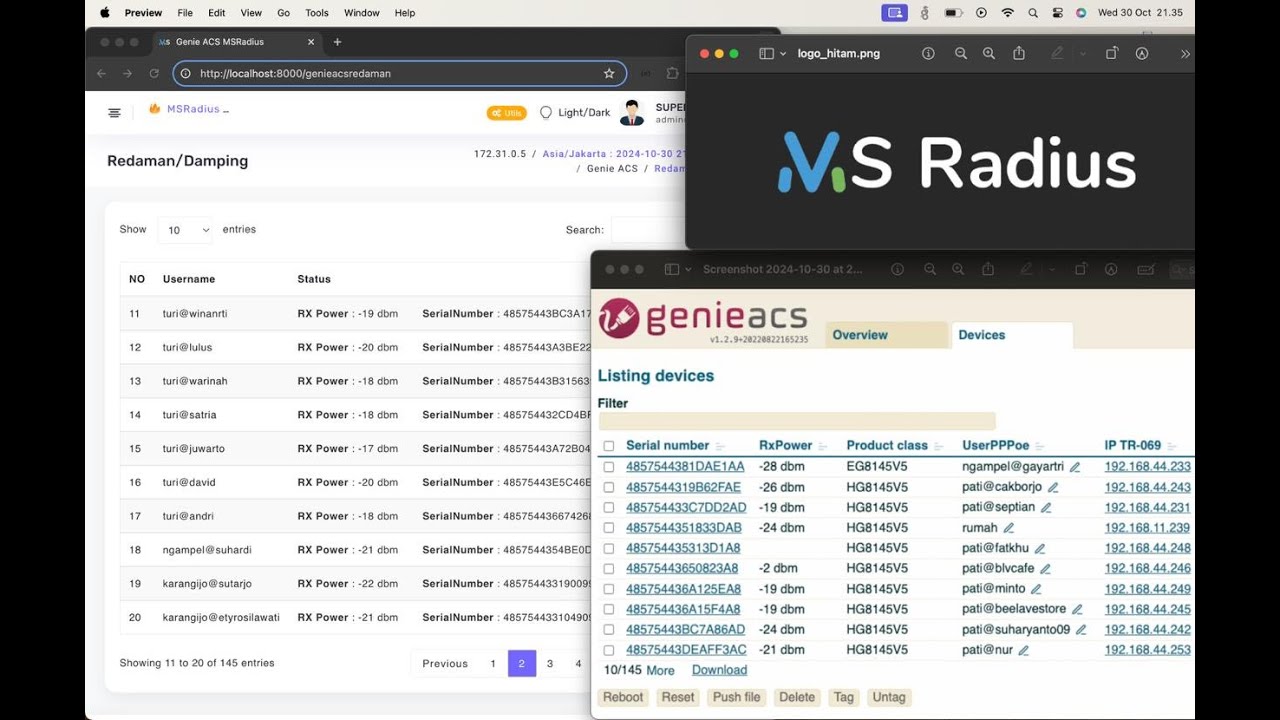 GenieACS X MSRadius - #MSRadius #14 - YouTube