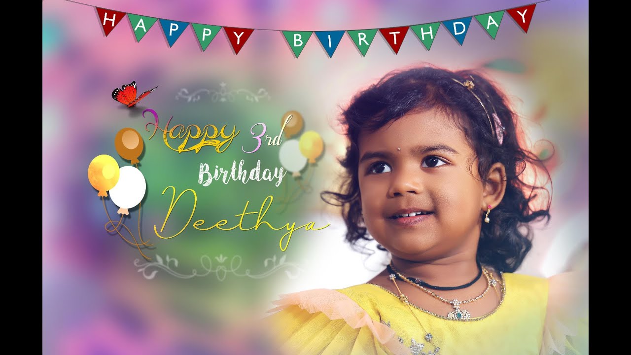 Deethya 3rd Birthday Promo - YouTube