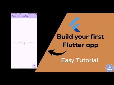 Build first Flutter app made easy tutorial with tips and tricks - YouTube