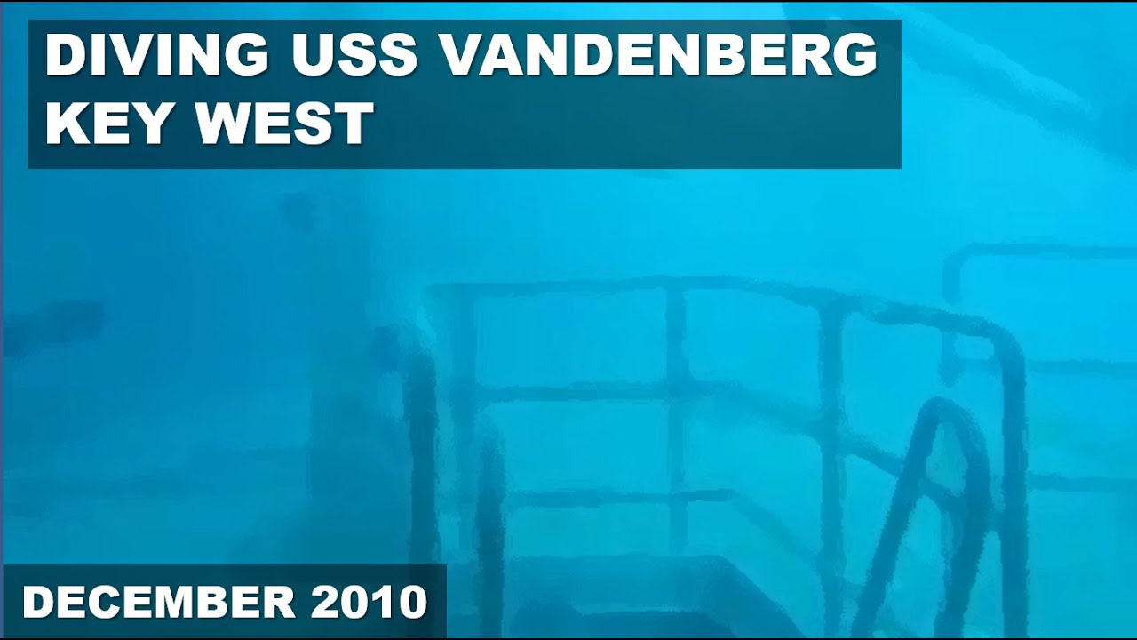 Diving USS Vandenberg, Key West, December 2010 - YouTube