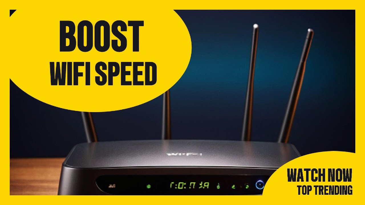 How to Boost Your WiFi Speed: Quick and Easy Tips! #wifi #booster # ...