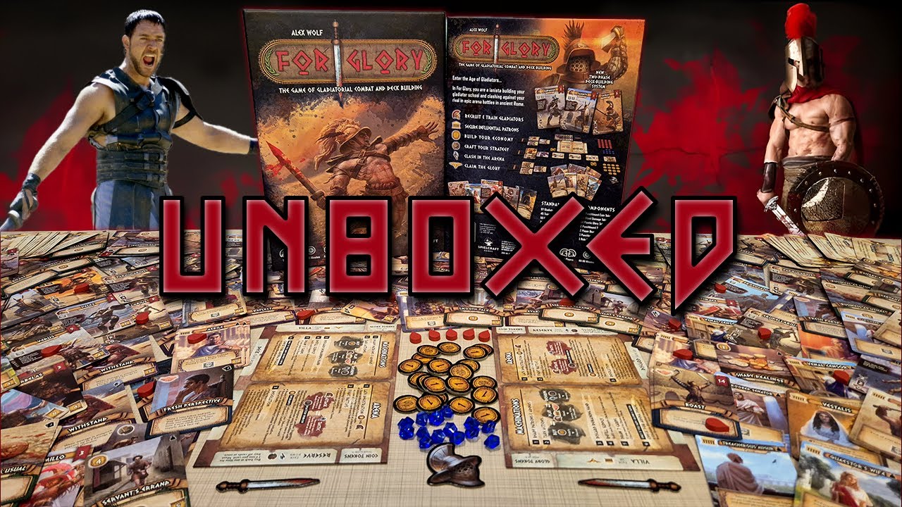 For Glory Board Game - Unboxed! | ASMR Unboxing - YouTube