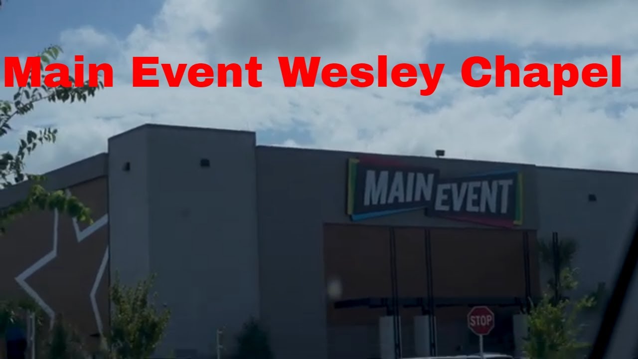 First time to Main Event in Wesley Chapel, Florida - YouTube