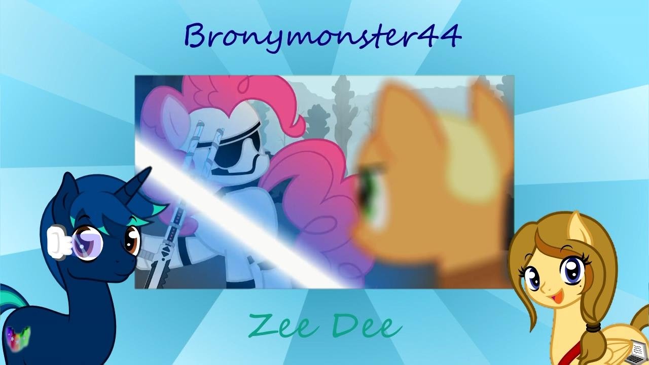 A Brony Couple Reacts - The Force Awakens Re-enacted By Ponies - YouTube