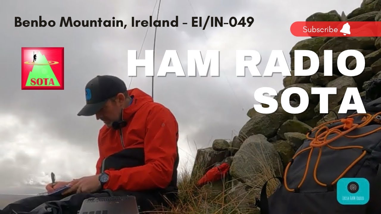 Ham Radio SOTA Activation - Benbo Mountain, Ireland - EI/IN-049 - YouTube