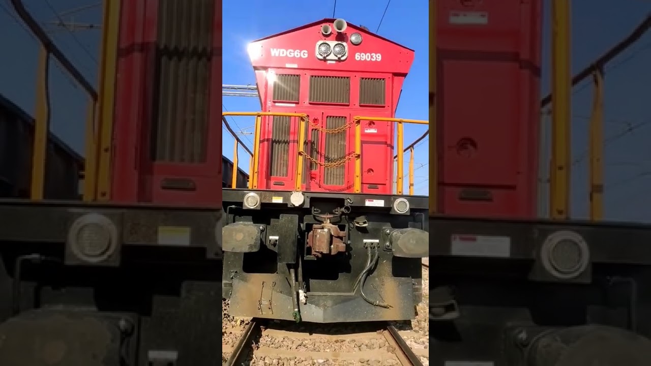 Powerful Diesel Locomotive WDG6G 6000hp #wdg6g #diesel #dieselengine # ...