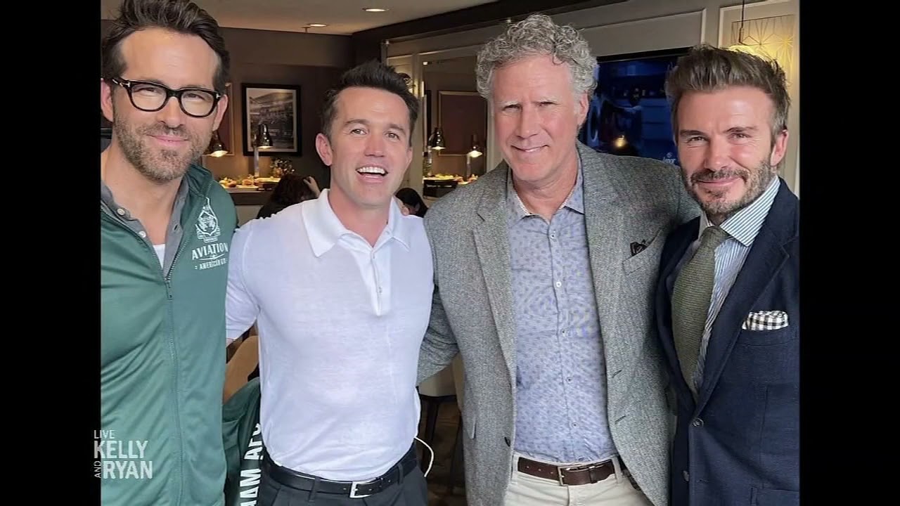 Ryan Reynolds Met With David Beckham When He Bought a Soccer Team - YouTube