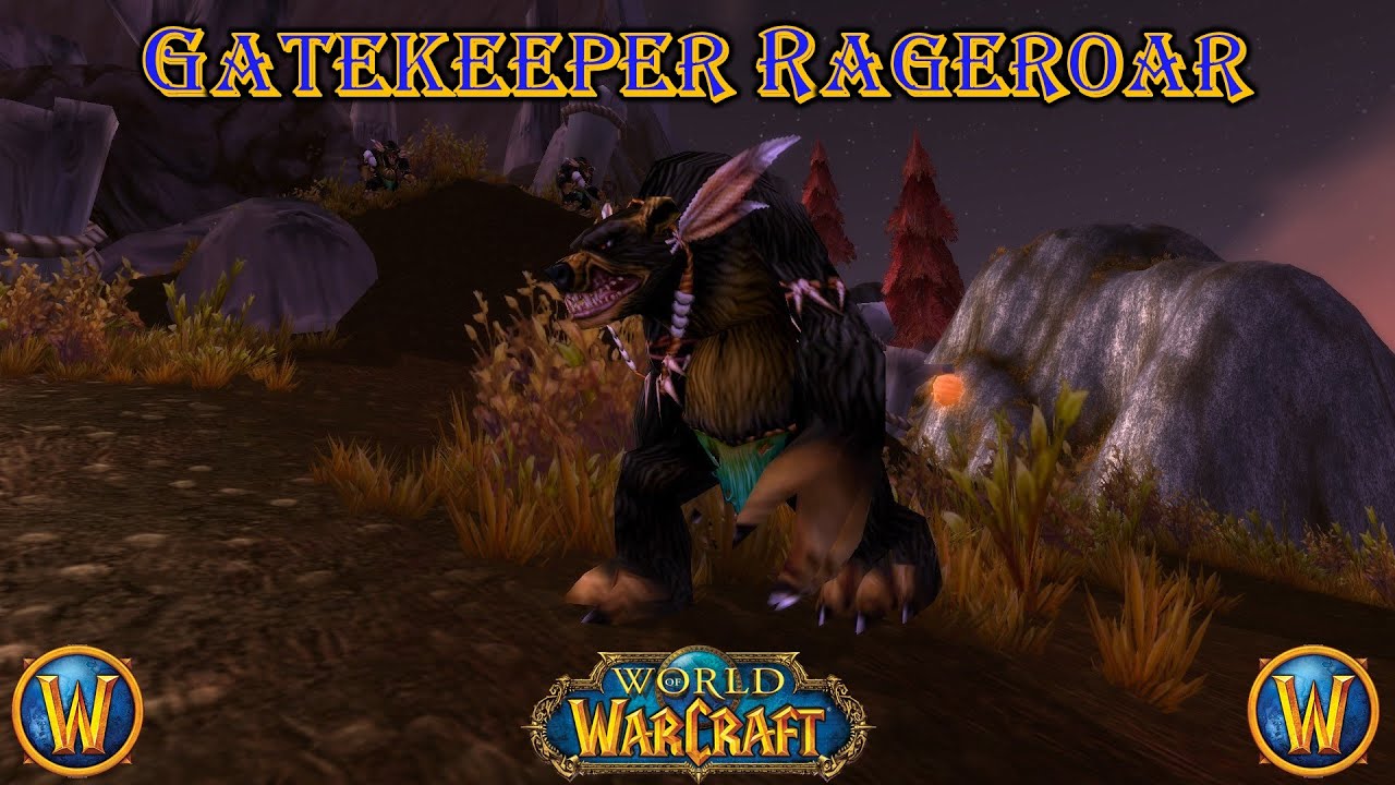 World of Warcraft - Gatekeeper Rageroar - YouTube