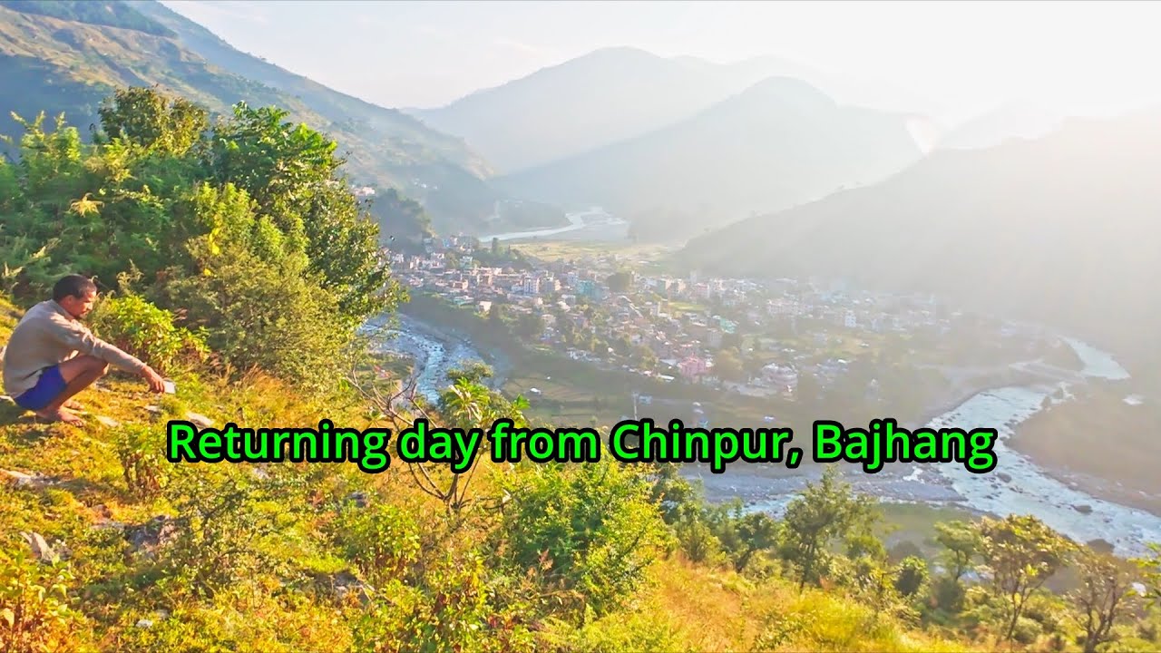 Final part of bajhang vlog, returning from Chainpur, Bajhang - YouTube