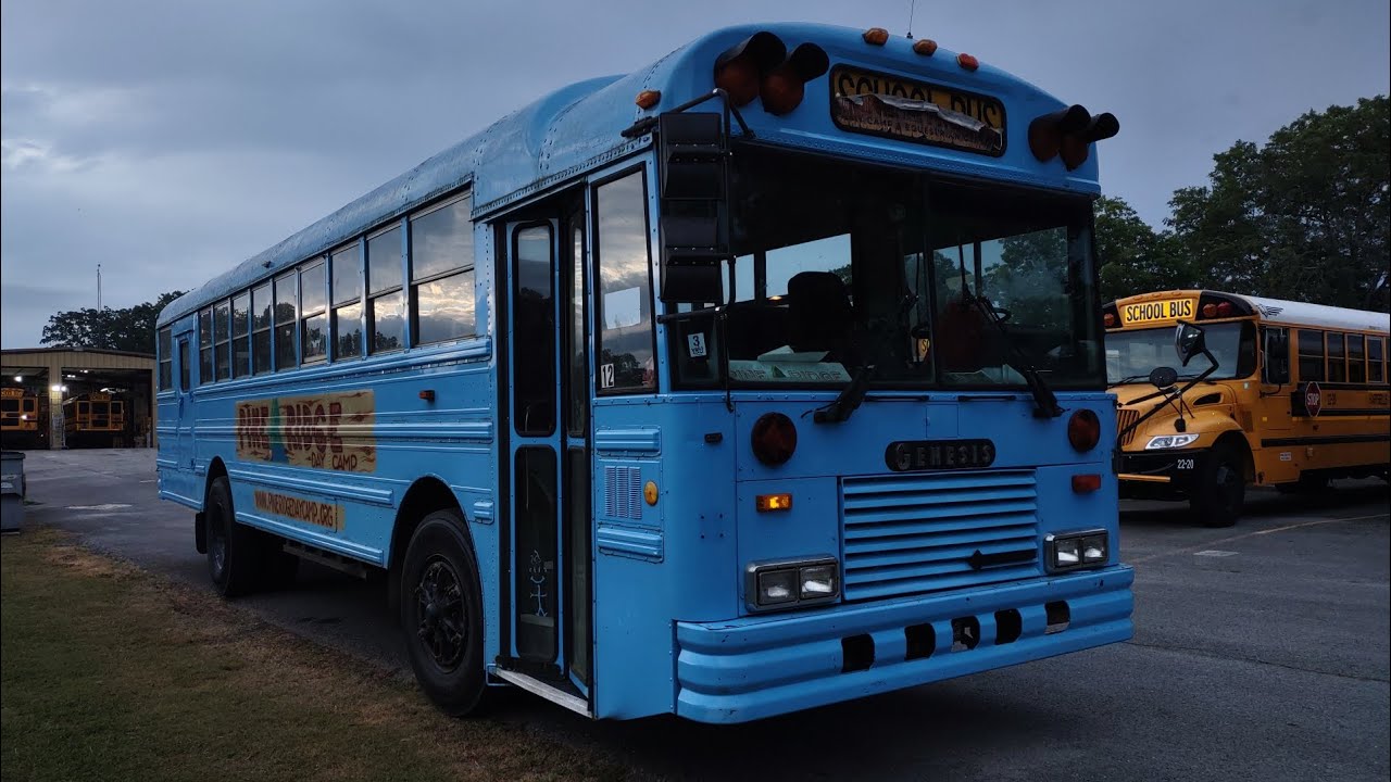 1993 Amtran Genesis School Bus | Detailed walk around tour [Bus #12] # ...