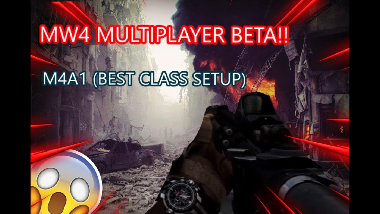 THE *MAXED* OUT M4A1 IN MW4... (BEST M4A1 CLASS SET UP) - YouTube