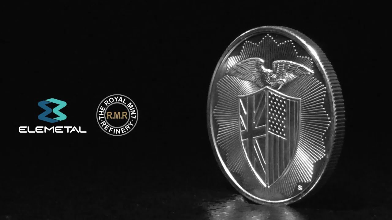 RMR Shield 1 oz Silver Round - YouTube