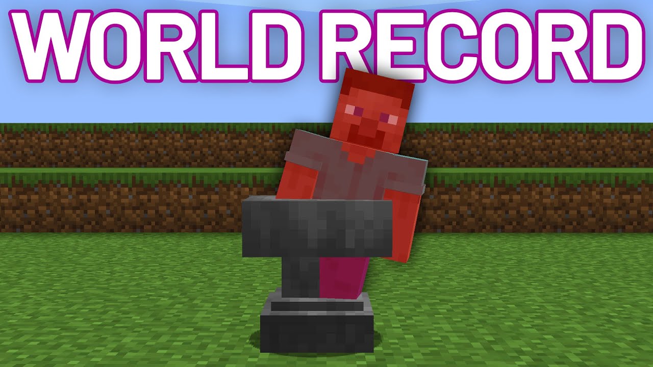 I Got The World Record Anvil Kill - YouTube