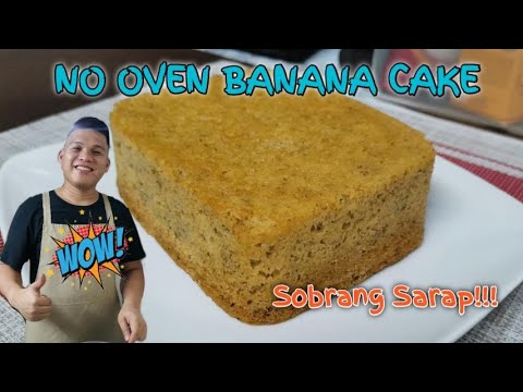 How to make Banana Cake | Homemade Banana Cake | Aldrin Manalo - YouTube