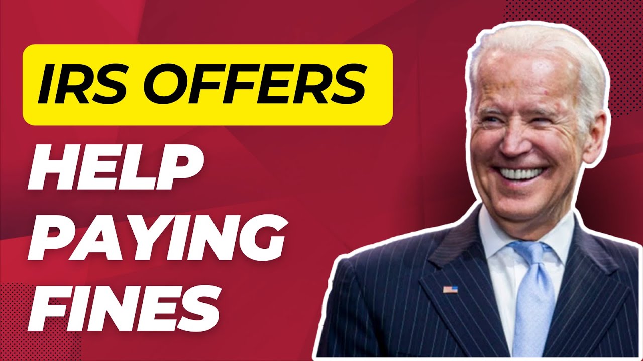 IRS offers help paying fines who is eligible and how to apply - YouTube
