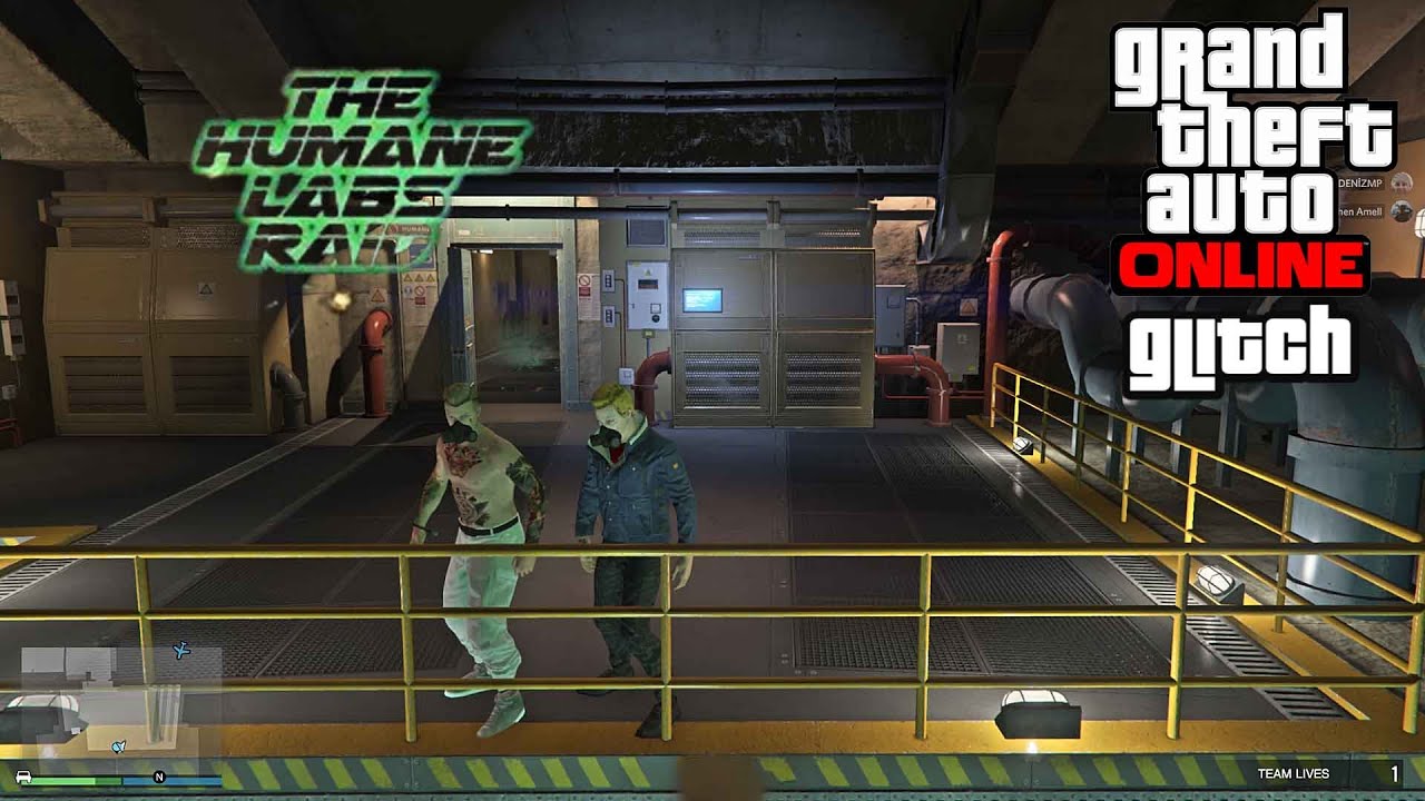 GTA 5 ONLİNE THE HUMANE LABS RAİD'E NASIL GİRİLİR SU ALTI GİRİŞİ ...