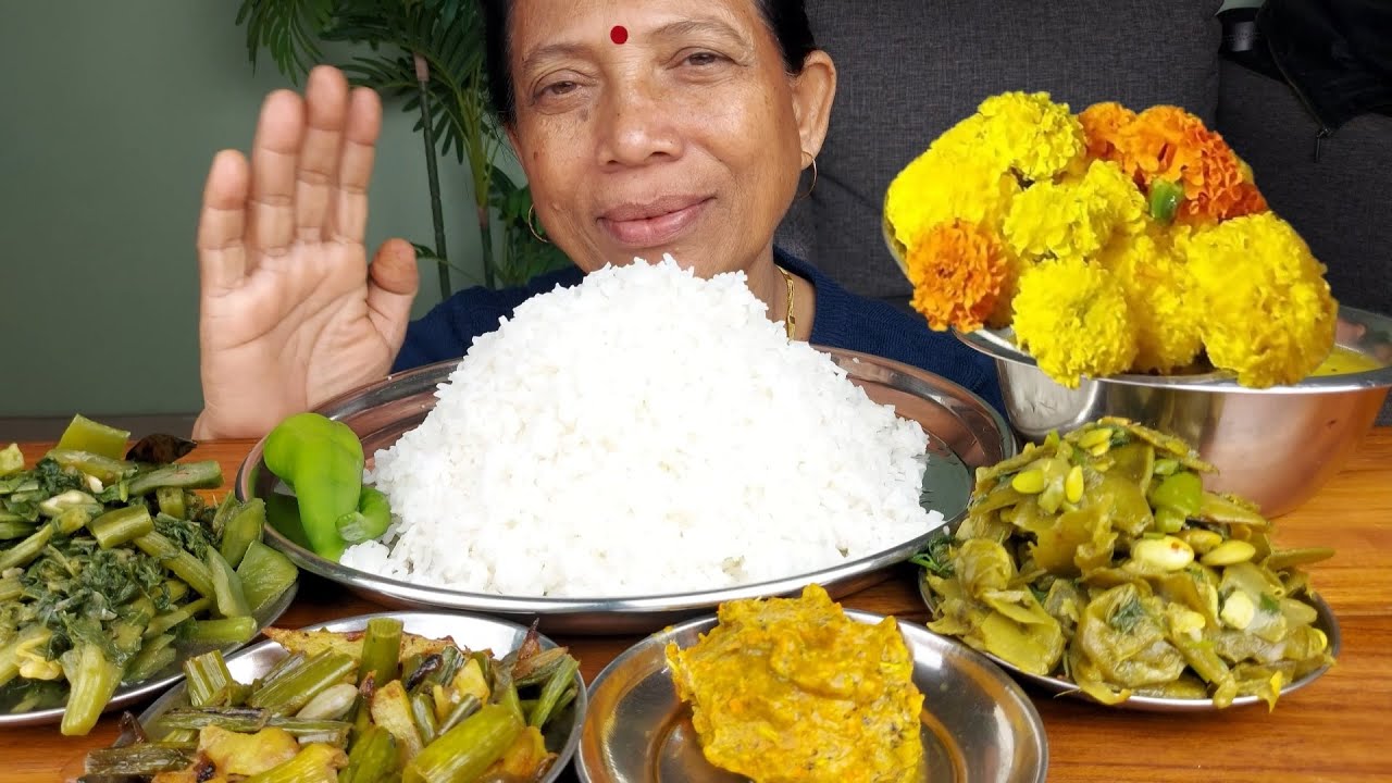 FLOWER RECIPE , HEALTHY FOOD MUKBANG EATING SHOW - YouTube
