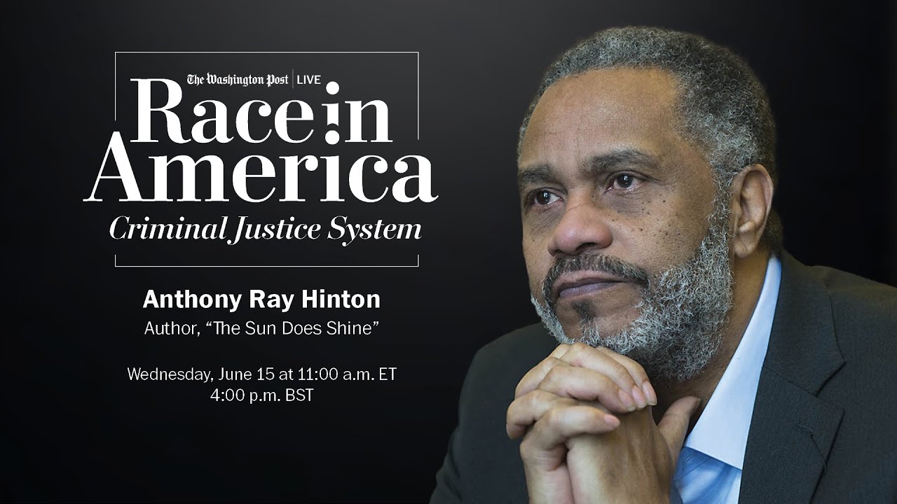 WATCH LIVE: Former death row prisoner Anthony Ray Hinton shares his ...