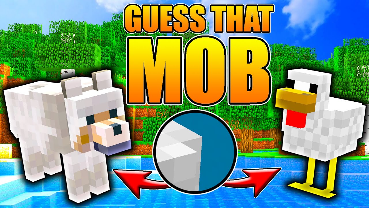 GUESS THAT MOB IN MINECRAFT! - YouTube