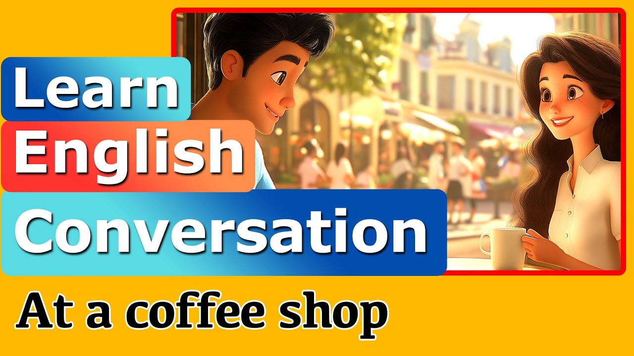 Everyday English Conversation - At a coffee shop - YouTube