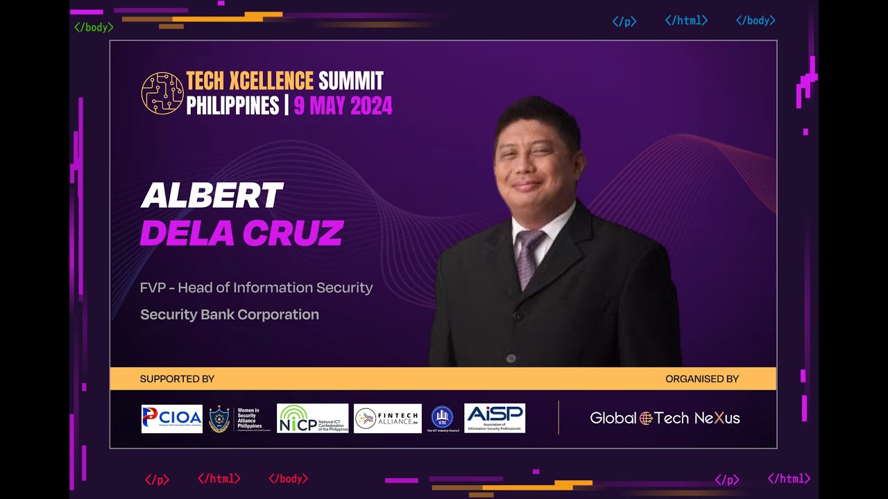 In Conversation with Albert Dela Cruz at Tech Xcellence Summit | Philippines 2024 - YouTube
