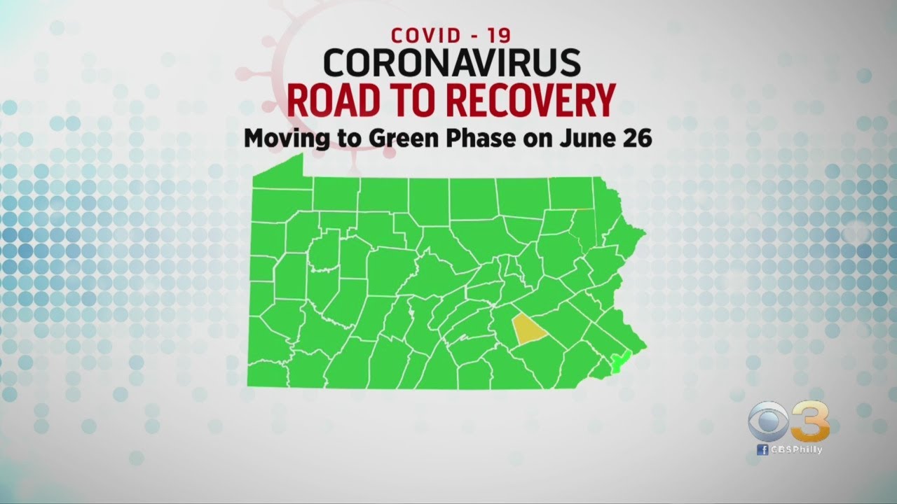 Southeastern Pennsylvania Moving To Green Reopening Phase Next Friday ...