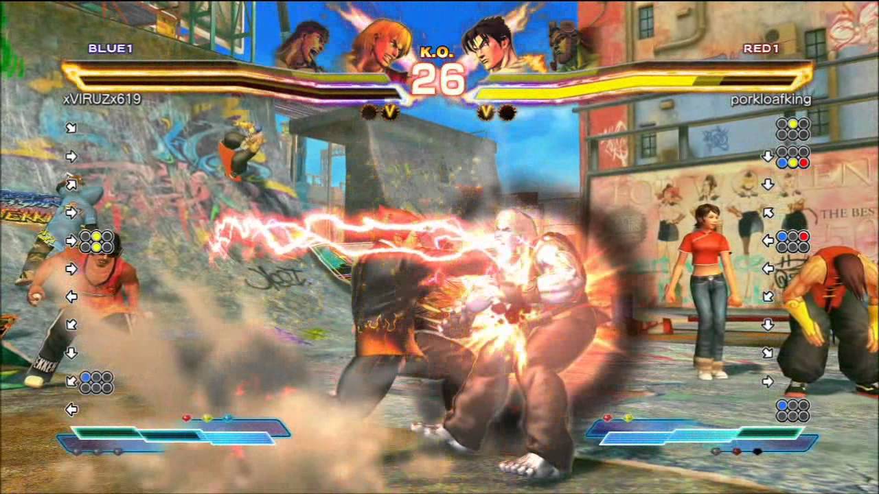 SFxT : MCZ MRN WolfKrone ( Ogre X Poison ) VS ArcadeArcher ( Ken X King ...