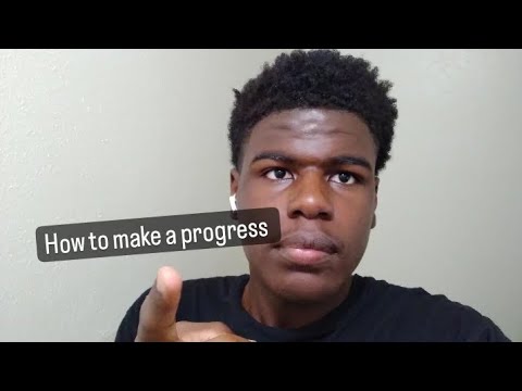 how to make a progress - YouTube