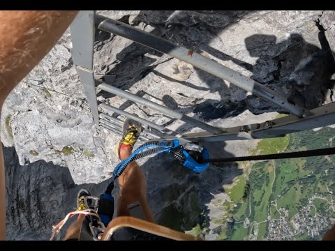 🇨🇭Daubenhorn Part 3. Switzerland's longest via ferrata. - YouTube