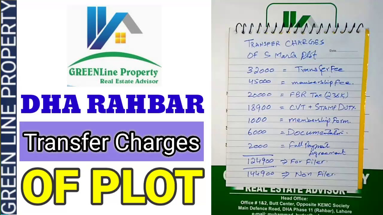 How To Calculate Transfer Charges Of Plots In DHA Lahore Phase 11 how-to-calculate-transfer-charges-of-plots-in-dha-lahore-phase-11