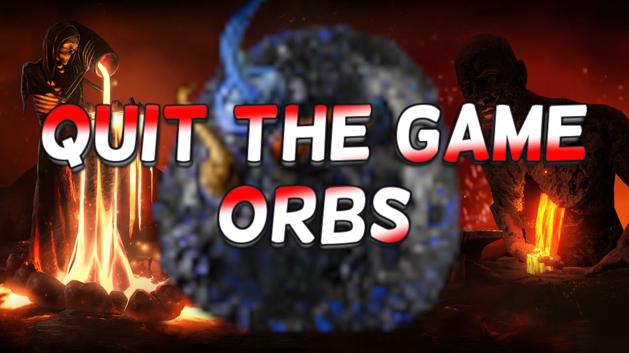 Quit the Game Orbs - YouTube