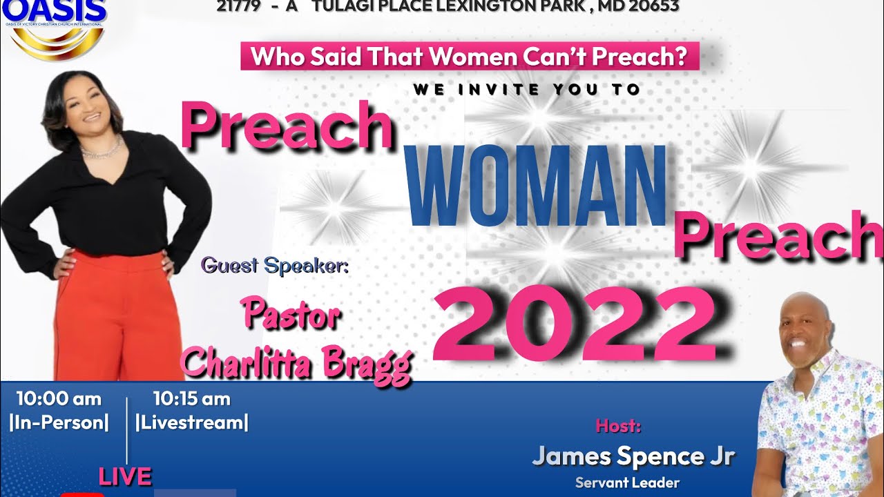 Preach Woman Preach 2022 - Pastor Charlitta Bragg - YouTube
