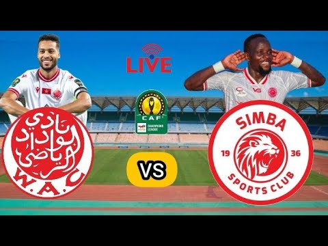 #Live Now Wydad vs Simba Robo Fainali Klabu Bingwa Afrika - YouTube