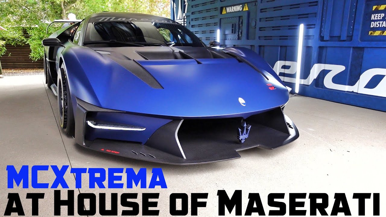 $2M MCXTrema @ House of MASERATI! MC20 Cielo, Folgore & More! Detailed ...