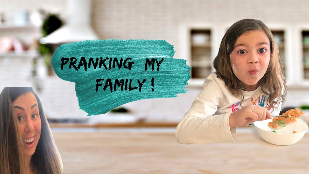 Pranking My Family/ DIY Easy Breakfast Prank! - YouTube
