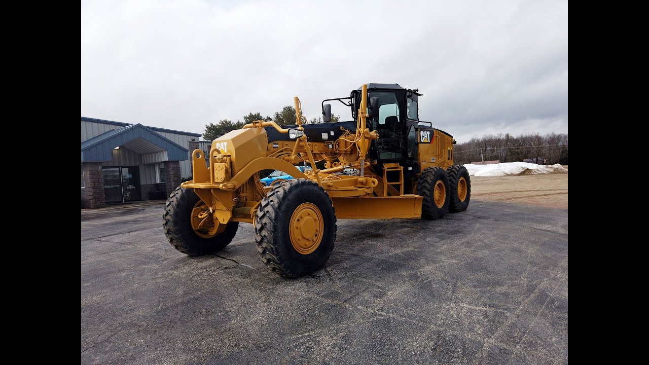 2010 CATERPILLAR 120M AWD VHP PLUS - YouTube