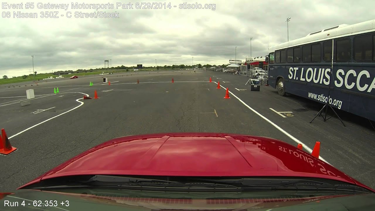 Autocross 350Z 6/29/2014 Event #5 - Gateway Motorsports Park - stlsolo ...