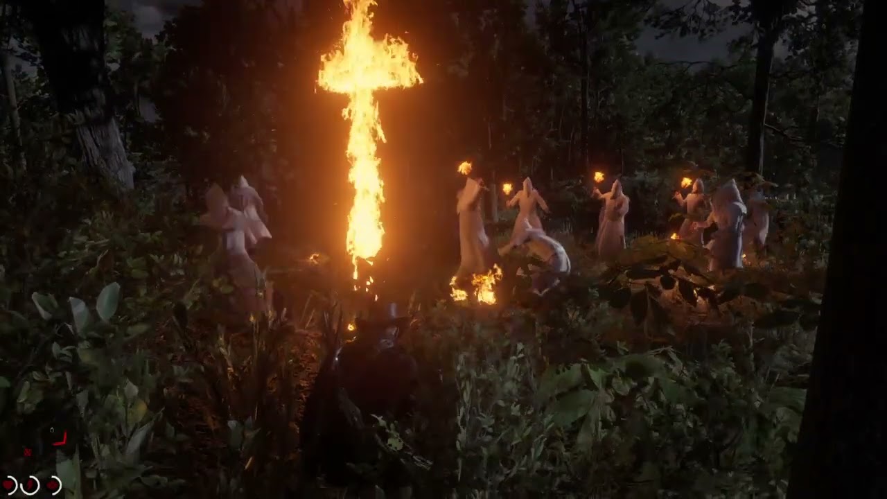 Interaction with the KKK leader | RDR2 - YouTube