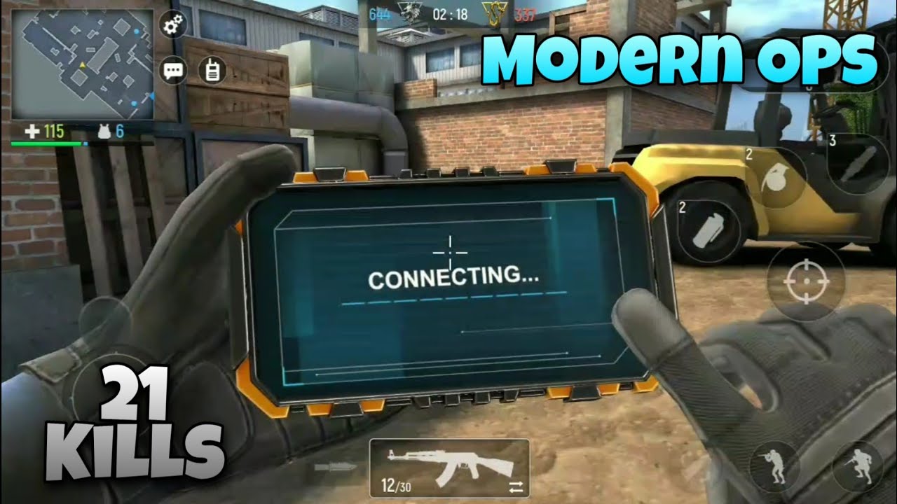 Modern Ops - Online FPS (Gun Games Shooter) Android Gameplay - 21 Kills ...