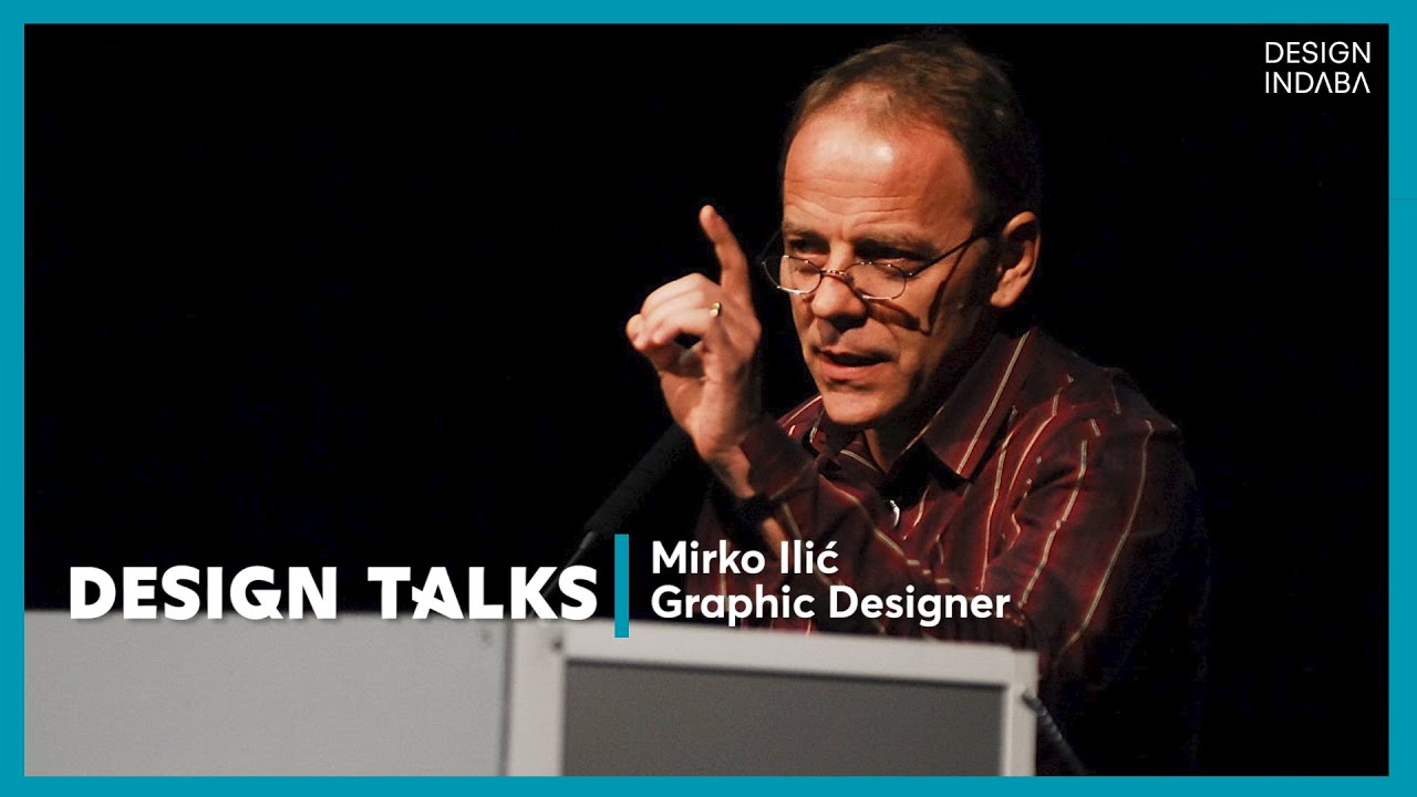 Mirko Ilić on graphic design as social commentary - YouTube