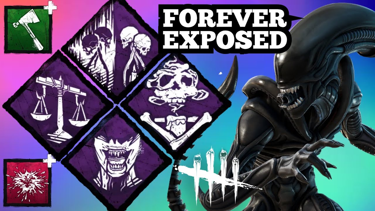 The "FOREVER EXPOSED" Build | The Xenomorph - Dead By Daylight Alien ...