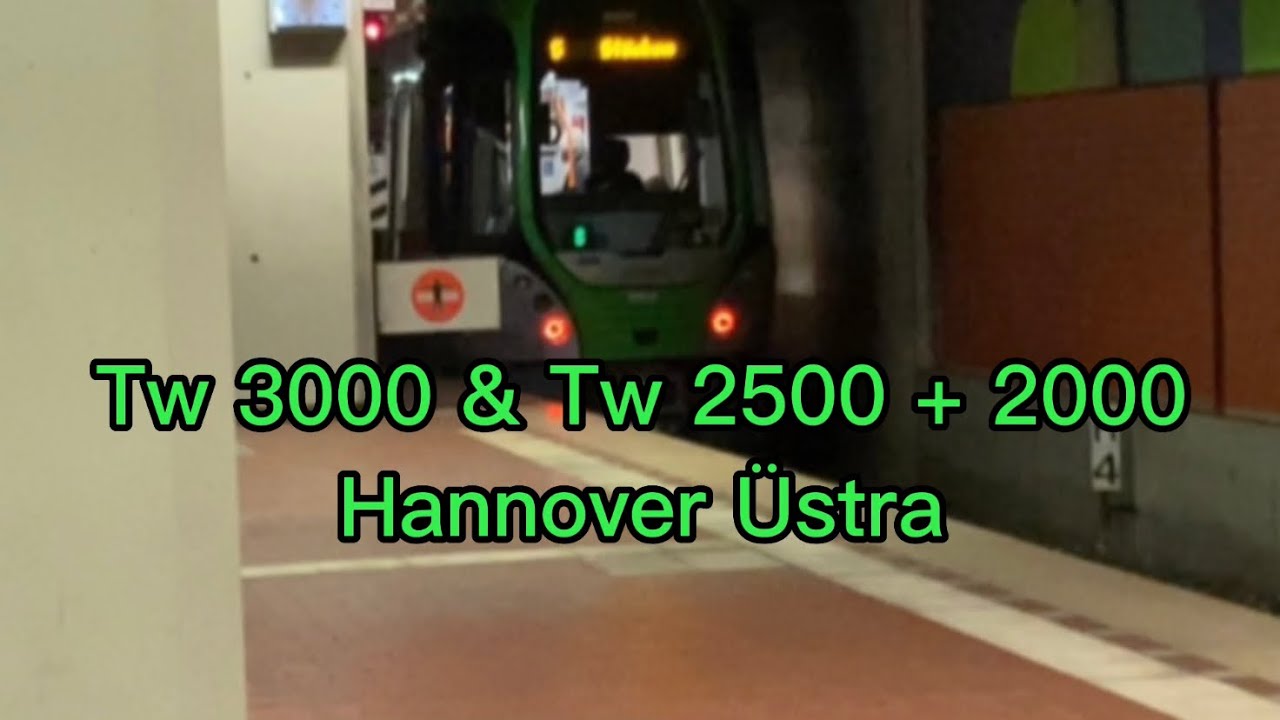 Tw 3000 und Tw 2000 Hannover - YouTube