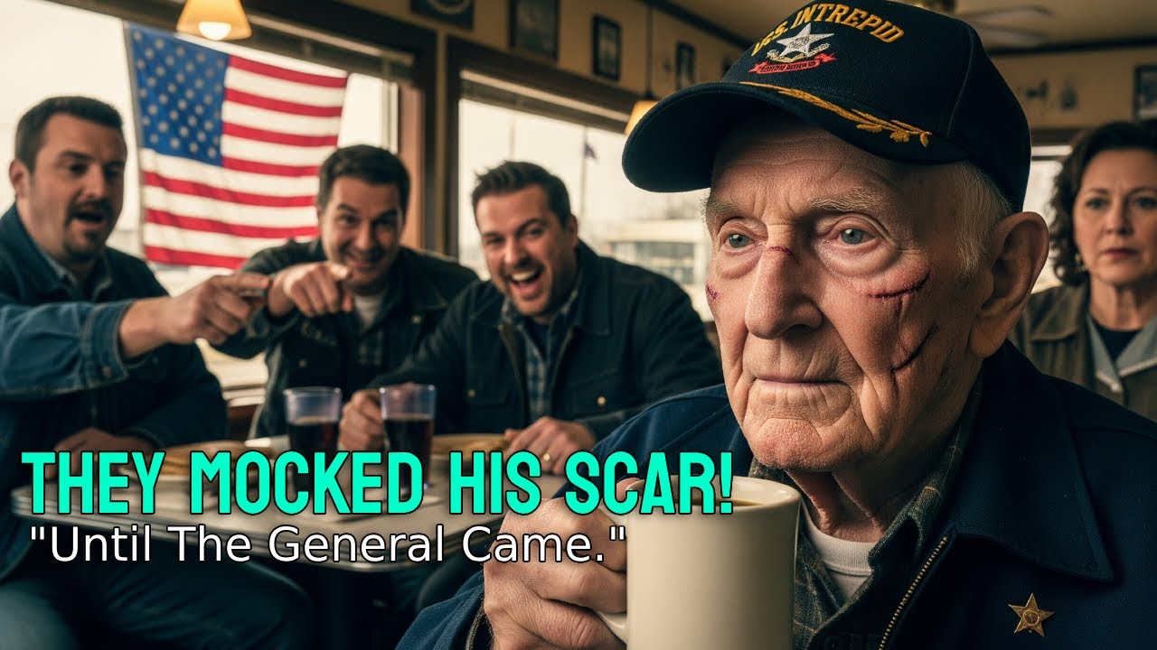 A Veteran With A Scar Was Ridiculed In A Cafe, But A General In Uniform Changed Everything ...