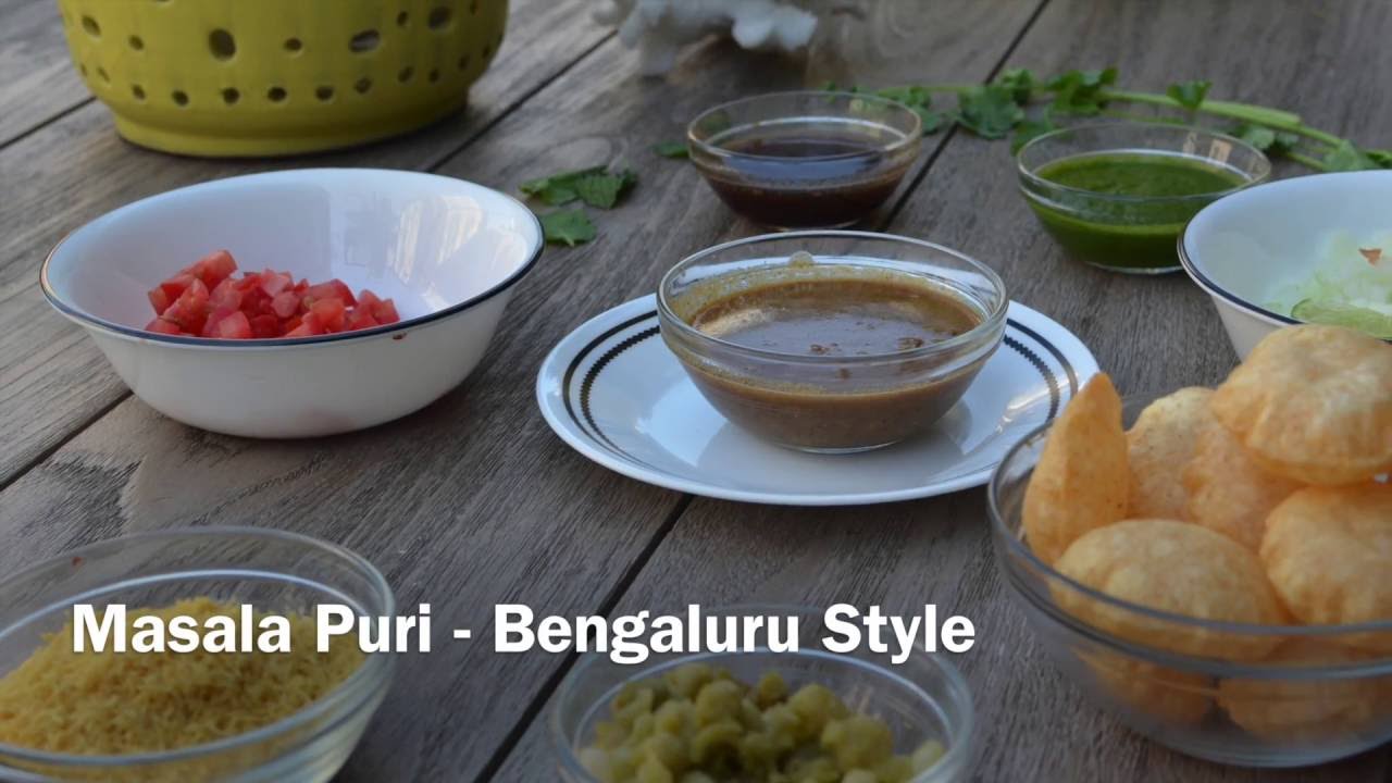 Masala Puri - Bengaluru Style - YouTube